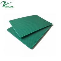 China Colored Corrugated Plastic Sheets 4x8 PP Honeycomb Panel Green 4mm Thickness for sale