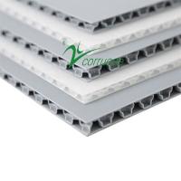 China Corruone PP Double Wall Polypropylene Plastic Sheet Honeycomb Core Board 2-12mm for sale