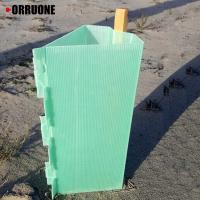 China Waterproof Corrugated Plastic Tree Guard PP Customized 2-12mm Thickness UV Resistant for sale