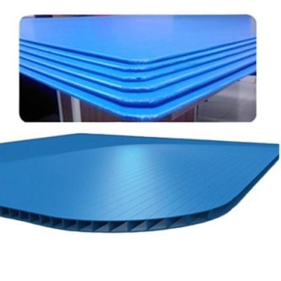Cina Coroplast Twin Wall Plastic Board Weather Resistant Flame Retardant in vendita