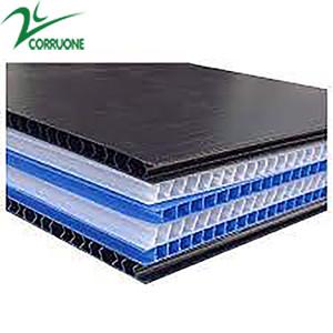 Cina 4ft X 8ft Twin Wall Corrugated Plastic Sheets Uv Resistance For Eco Friendly Packaging in vendita