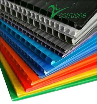 Cina La copertura di plastica ondulata 6mm impermeabile pp pavimenta lo strato della protezione in vendita