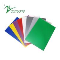 China Waterproof 6mm Corrugated Plastic Cover PP Floor Protection Sheet 1650mm Width for sale