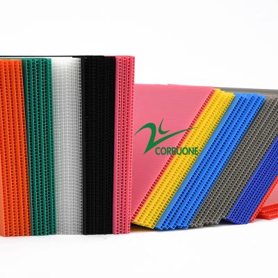 China Handmade Black Coroplast Board Sheets 4ft X 8ft For Temporary Structures And PP Hollow Board à venda