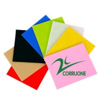 China Corruone Custom Coroplast Sheet 4x8 UV Coated Corrugated Plastic Board for Outdoor Signs for sale