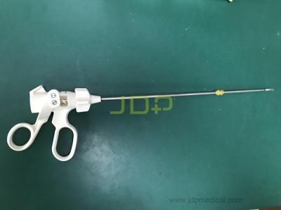 China OLYMPUS T3775 LAPAROSCOPIC SCISSORS 5X34MM, BLADE CURVE, GUN, HF CONNECTION FOR SONOSURG for sale