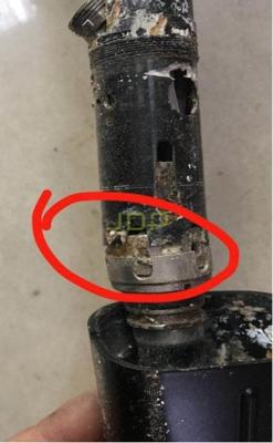 China No image and leakage of Olympus CF-240AI Colonoscope for repair for sale