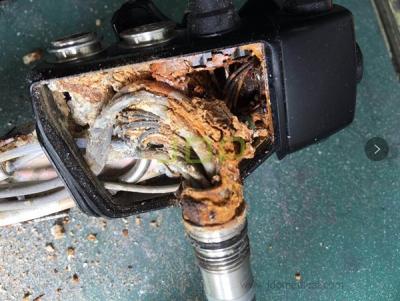 China No image and leakage of Olympus CF-240AI Colonoscope for repair for sale