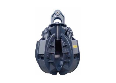 China Four-six  Petal Steel Rock Grabber Attachment Excavator Attachment for sale