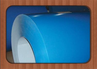 China 8011 H14 Blue Colored Coated Aluminum Foil For Pharmaceutical Caps for sale