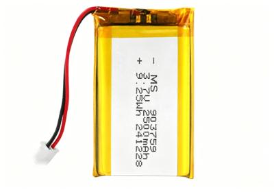China 903759 2500mAh 3.7V Rechargeable Li Polymer Battery For Learning Machine for sale