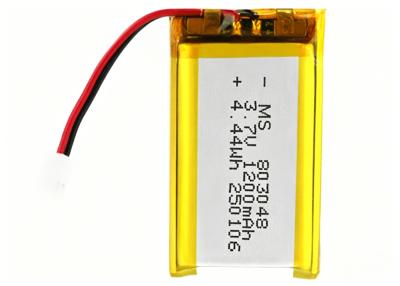 China 803048 3.7V Rechargeable Polymer Lithium Ion Battery 1200mAh For Learning Machine for sale
