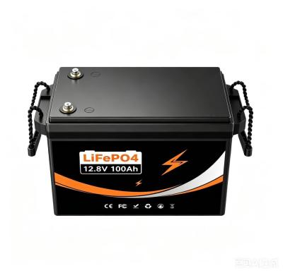China 12.8V 100Ah 1280Wh LiFePO4 Battery Pack High Capacity Built In Intelligent BMS for sale