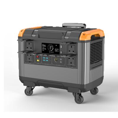 China 3000W Continuous Pure Sine Wave Portable Power Station 2688Wh LiFePO4 Solar Generator for sale