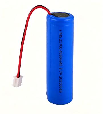 China 3.7V 4500mAh Cylindrical 21700 Li Ion Battery Cell High Capacity For DIY Packs for sale