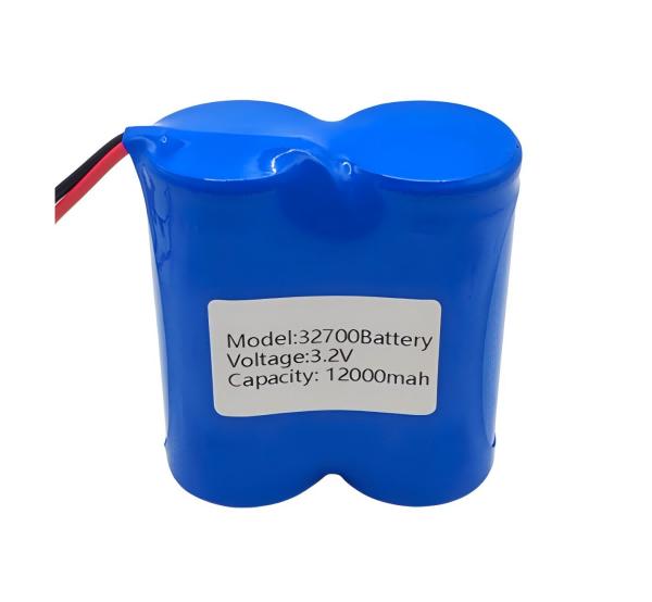 Quality 3.2V 12Ah 2P Parallel 32700 LiFePO4 Battery 6000mAh Grade A Cell For Solar Storage for sale