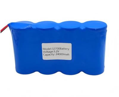 China 4P Parallel 32700 Lithium Battery 3.2V 24Ah LiFePO4 Battery Pre Welded Module for sale