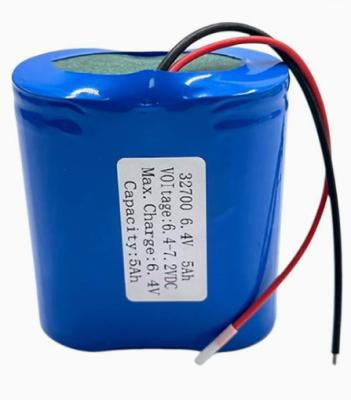 China 2S1P 32700 Lithium Iron Phosphate Battery Pack 6.4V 5000mAh For Outdoor Energy Storage for sale