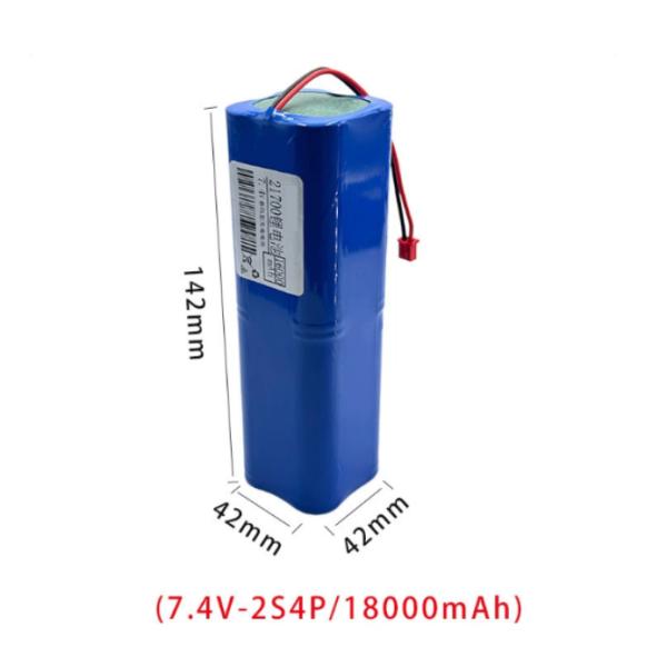Quality Industrial 7.4V 21700 Lithium Battery 18000mAh For Solar Lights Off Grid Applications for sale