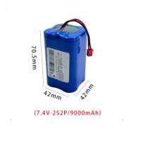 Quality 7.4V 9000mAh 21700 Battery Pack 2S2P For Arduino Robotics DIY Electronic for sale