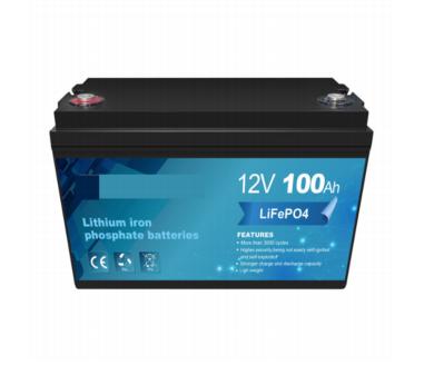 Quality 12V 100Ah LiFePO4 Lithium Iron Phosphate Battery for Home Solar Storage & Security Monitoring Systems for sale