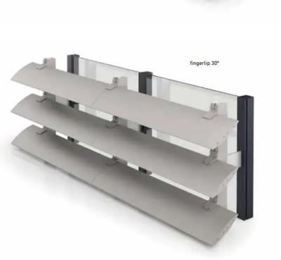 中国 Brise Soleilの建築アルミニウム プロフィールはコーティングを粉にする 販売のため