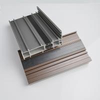 China 6063 T5 Window Frame Sections 6m Anodized Aluminium Extrusion for sale