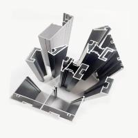 China Custom 6063 Window Frame Profile Aluminium Window Channel Anodize Surface for sale