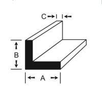 China Customized Size Extrusion Aluminum Angle Profiles for sale