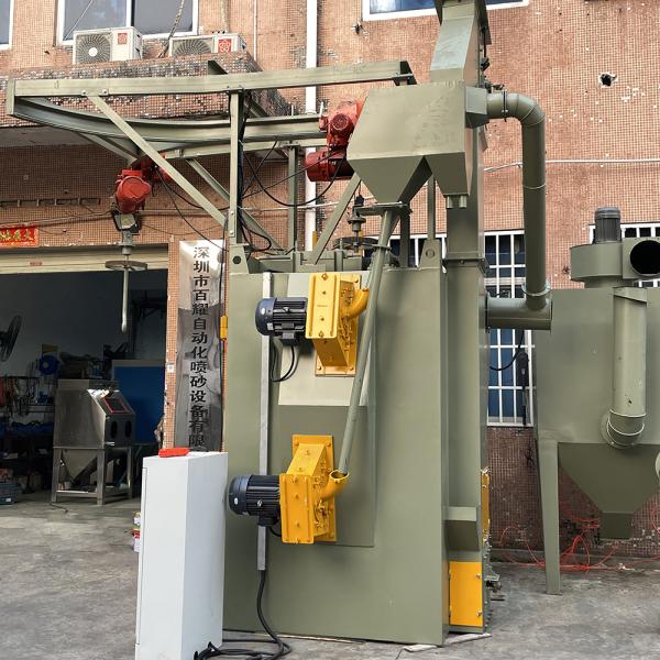 Quality Large Section Steel Shot Blasting Machine Hook Type for sale