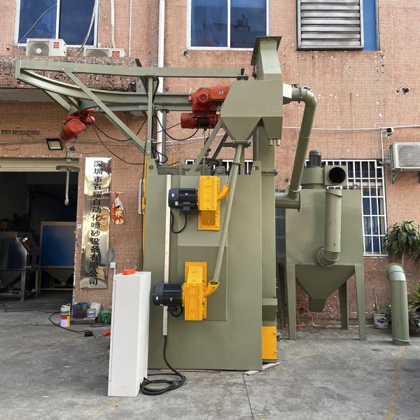 Quality Large Section Steel Shot Blasting Machine Hook Type for sale