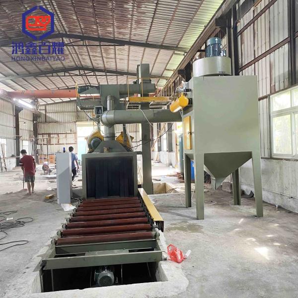 Quality Motorized Roller Shot Blasting Machine for Channel Steel Core Component for sale