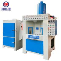 China Automatic Sandblasting Machine Turntable Type with 12PCS Boron Cabide Nozzle for sale