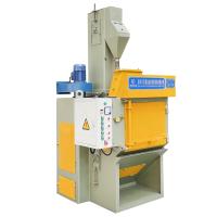 China Roller Shot Blasting Machine Crawler Tumble for Acid Cleaning / Pickling for sale