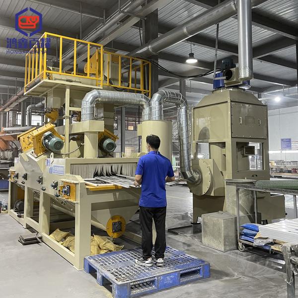 Quality PLC Shot Blast Cleaning Machine Shot Peening Metal Rust Surface Cleaning for sale
