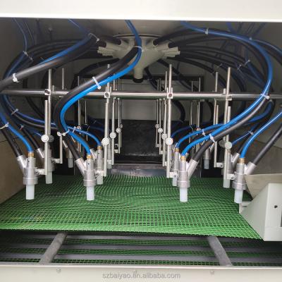 China Automatic Metal Sandblasting Machine Dust Removal System Included for sale