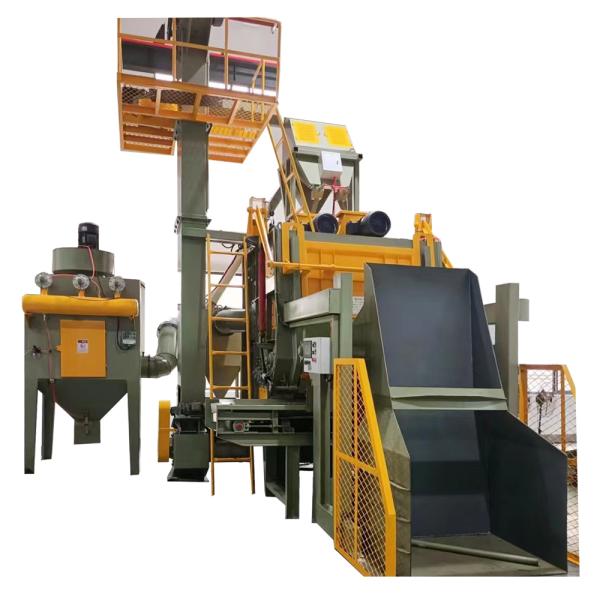 Quality Automatic Crawler Type Shot Blasting Machine 13KW For Deflashing for sale