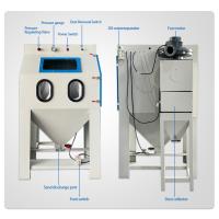 China Dry Sand Blasting Machine Small Sandblasting Cabinet for sale