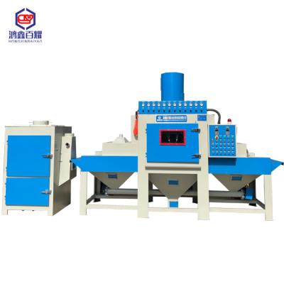 China Aluminum Plate Automatic Sand Blasting Machine Stainless Steel Conveying for sale