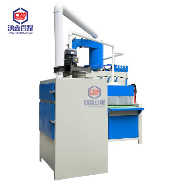 Quality PLC Automatic Sandblasting Machine Conveying Type With 16 Blasting Guns for sale