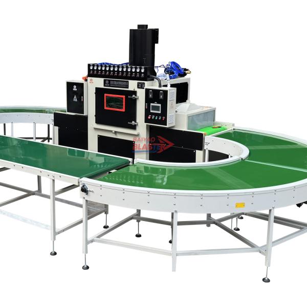 Quality Conveyor Type Automatic Sand Blasting Machine for sale