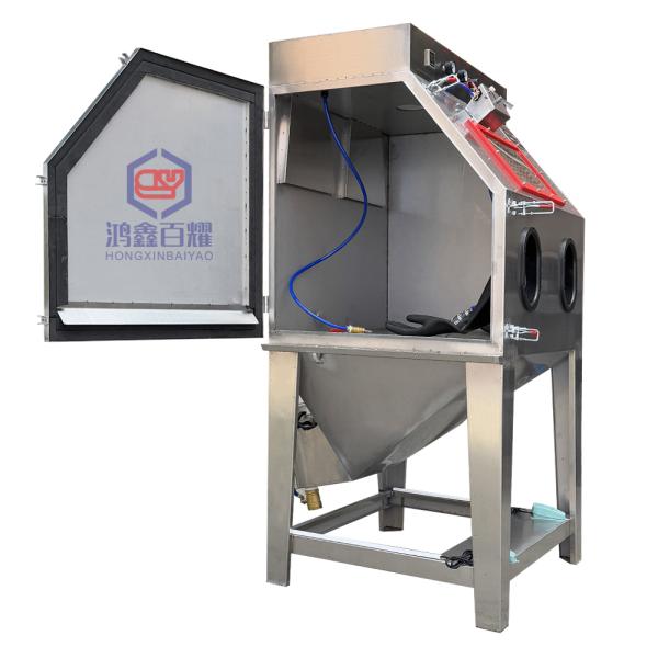 Quality Wet Blasting Cabinet with Water Heating System for sale