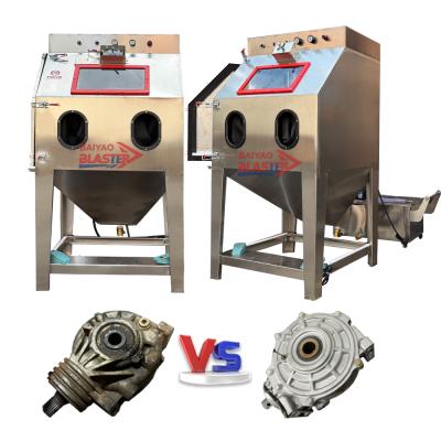 China 304 Stainless Steel Wet Sand Blasting Machine for Water Recycle System for sale