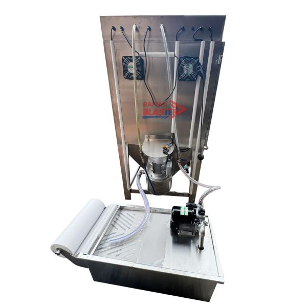 Quality Vapour Blasting Cabinet Closed Loop System Dustless Sand Blast Machine for sale