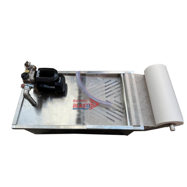 Quality Vapour Blasting Cabinet Closed Loop System Dustless Sand Blast Machine for sale