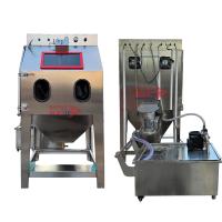 China Vapour Blasting Cabinet Closed Loop System Dustless Sand Blast Machine for sale