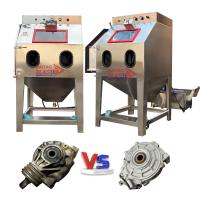 China Wet Sand Blasting Cabinet Vapour Sandblast Machine with Closed Loop System for sale