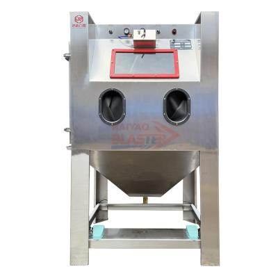 China Wet Sandblasting Cabinet Vapor Blasting Machine for Descaling / Stripping for sale