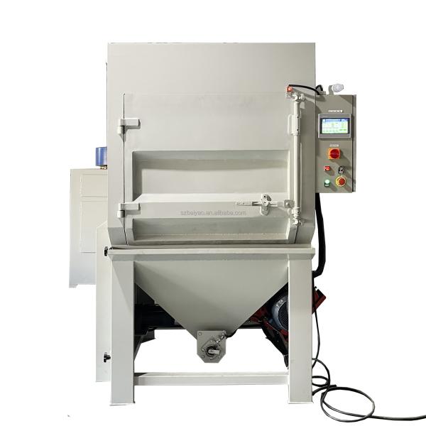 Quality Automatic Shot Blasting Machine For Car Wheel Rims 7.5kw for sale