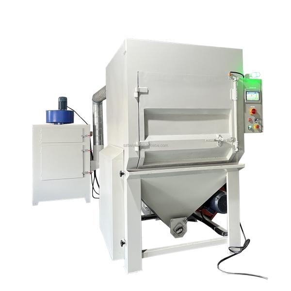 Quality Automatic Shot Blasting Machine For Car Wheel Rims 7.5kw for sale